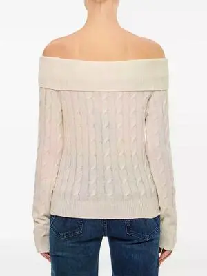 Ralph Lauren Off-shoulder Sweater - Neutrals