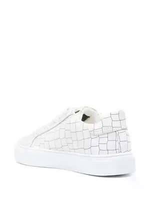 HIDE&JACK Essence Croco Textured Sneakers