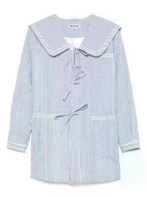 BODE Club Stripe Sailor Coat