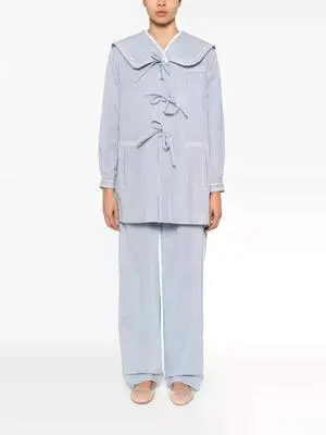 BODE Club Stripe Sailor Coat