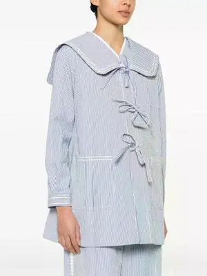 BODE Club Stripe Sailor Coat