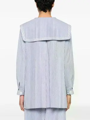 BODE Club Stripe Sailor Coat