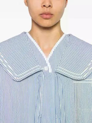 BODE Club Stripe Sailor Coat