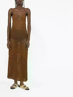 Alanui Mother Nature Crochet Dress
