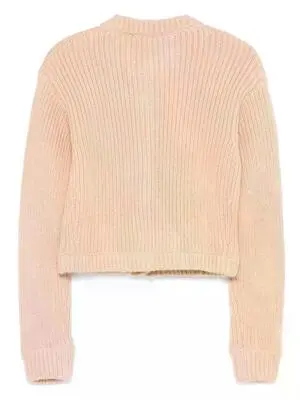 AREA Gemstone-button Cardigan