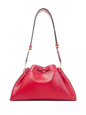 JIMMY CHOO Leather Medium Cinch Shoulder Bag