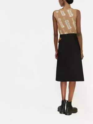Stella McCartney Falabella Chain A-line Skirt