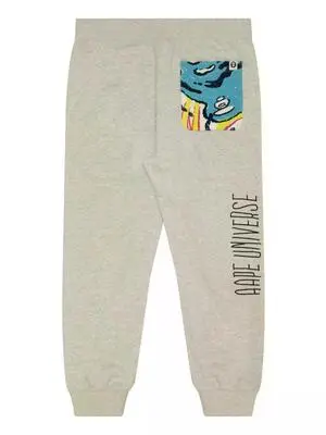 AAPE BY *A BATHING APE Logo-embroidered Track Pants