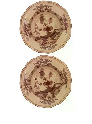GINORI 1735 Oriente Italiano Soup Plate - Neutrals