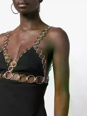 Coperni Chain-link Mini Dress