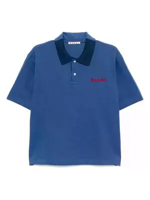 Marni Embroidered Polos For Men