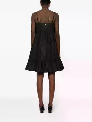 TWINSET Bow-detail Taffeta Mini Dress