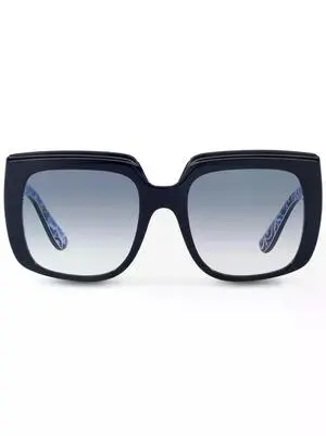 Dolce & Gabbana Oversized Square-frame Sunglasses - Blue