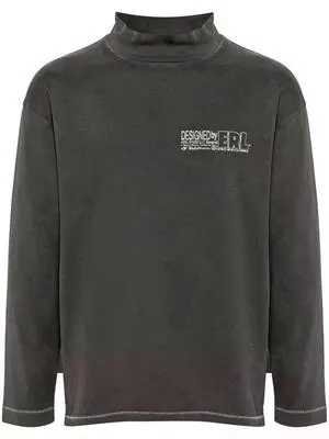 ERL Logo-print Turtleneck T-shirt
