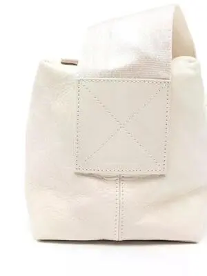 UMA WANG Leather Shoulder Bag - Neutrals