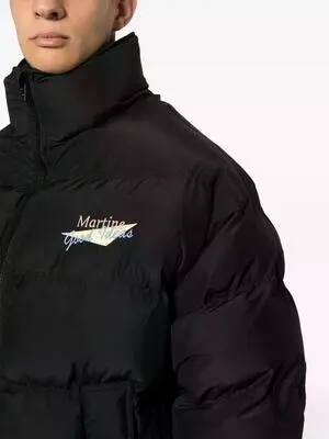 Martine Rose Logo-embroidered Padded Jacket