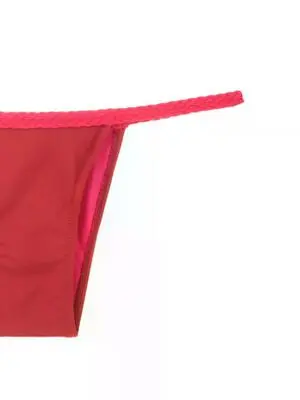 AMIR SLAMA Braided-trim Bikini Set