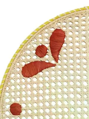 La DoubleJ Round Raffia Placemat