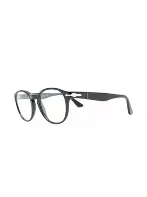 Persol Round-frame Optical Glasses - Black
