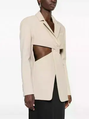 Coperni Cut-out Single-breasted Blazer
