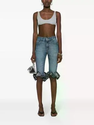 Coperni Mid-rise Cropped Jeans