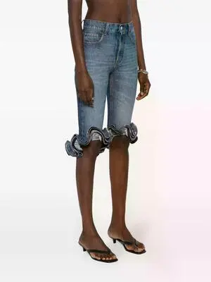 Coperni Mid-rise Cropped Jeans
