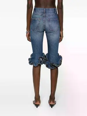 Coperni Mid-rise Cropped Jeans