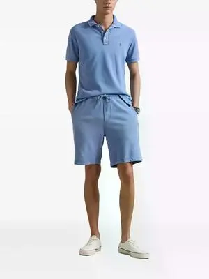 Polo Ralph Lauren Polo-pony-motif Polo Shirt - Blue