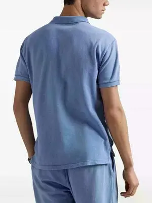 Polo Ralph Lauren Polo-pony-motif Polo Shirt - Blue