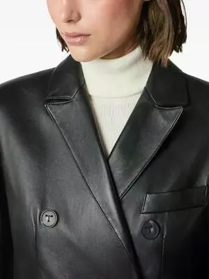 TOD'S Leather Trench Coat