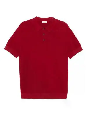FURSAC Fine-knit Polo Shirt