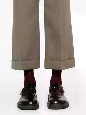 Gucci Wide-leg Wool Trousers