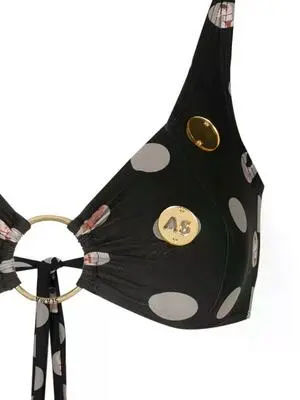 AMIR SLAMA Graphic-print Bikini