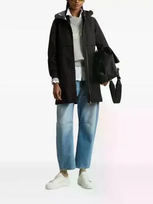 Woolrich Hooded Parka Coat - Black