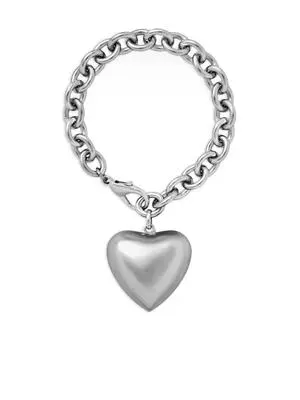 ROXANNE ASSOULIN Puffy Heart Bracelet - Silver