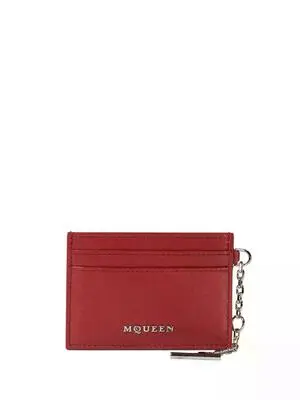 Alexander McQueen Sling Card Holder - Red