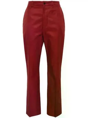 Saint Laurent Straight-leg Cotton Trousers