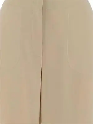Giorgio Armani Buttoned-hem Trousers