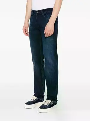 7 For All Mankind Mid-rise Straight-leg Jeans