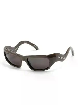 Balenciaga Hamptons Rectangle-frame Sunglasses