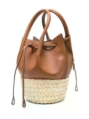 TOD'S T Timeless Logo Bucket Bag