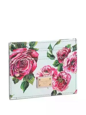 Dolce & Gabbana Floral-print Cardholder