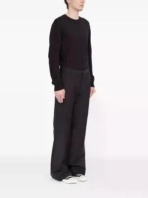 MAISON MARGIELA Single-stitch Logo Trousers