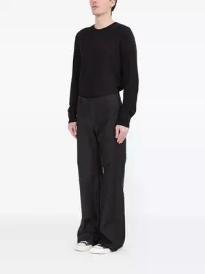 MAISON MARGIELA Single-stitch Logo Trousers