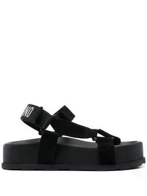 Moschino Print Platform Sandals