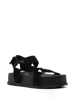 Moschino Print Platform Sandals