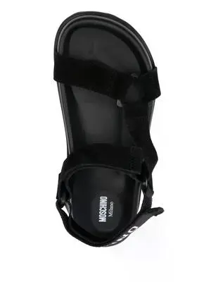 Moschino Print Platform Sandals