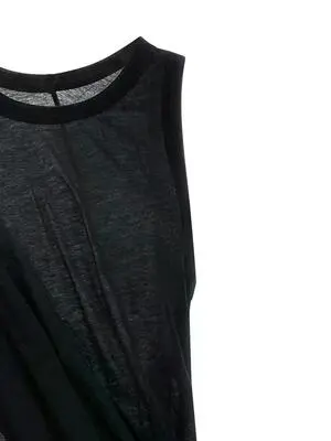 Rick Owens Anthem Tank Top - Black