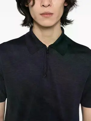 Kiton Silk Polo Shirt
