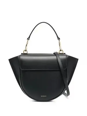 WANDLER Logo-print Leather Tote Bag